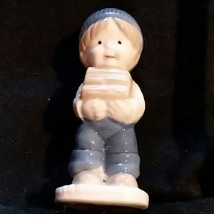 unknown | Accents | Log Boy Figurine | Poshmark